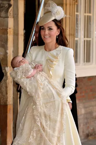 Duchess wa Cambridge na Prince George