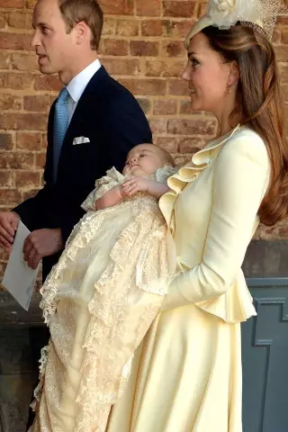 Duke wa Cambridge Duchess wa Cambridge na Prince George