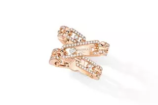 18ct pinkgold at diamond ring POA ni Messika ni Gigi Hadid messika.com