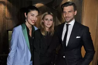 Caroline Issa Olivia Palermo en Johannes Huebl