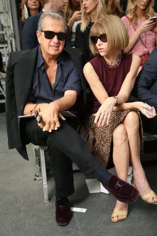 Mario Testino ma Anna Wintour