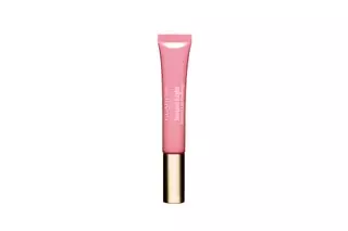 Naturalny pomadka Clarins „Instant Light” w kolorze 01 Rose Shimmer