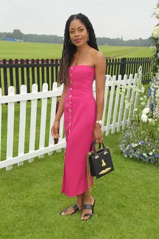 Naomie Harris tại Cartier Queens Cup Polo Junenbsp