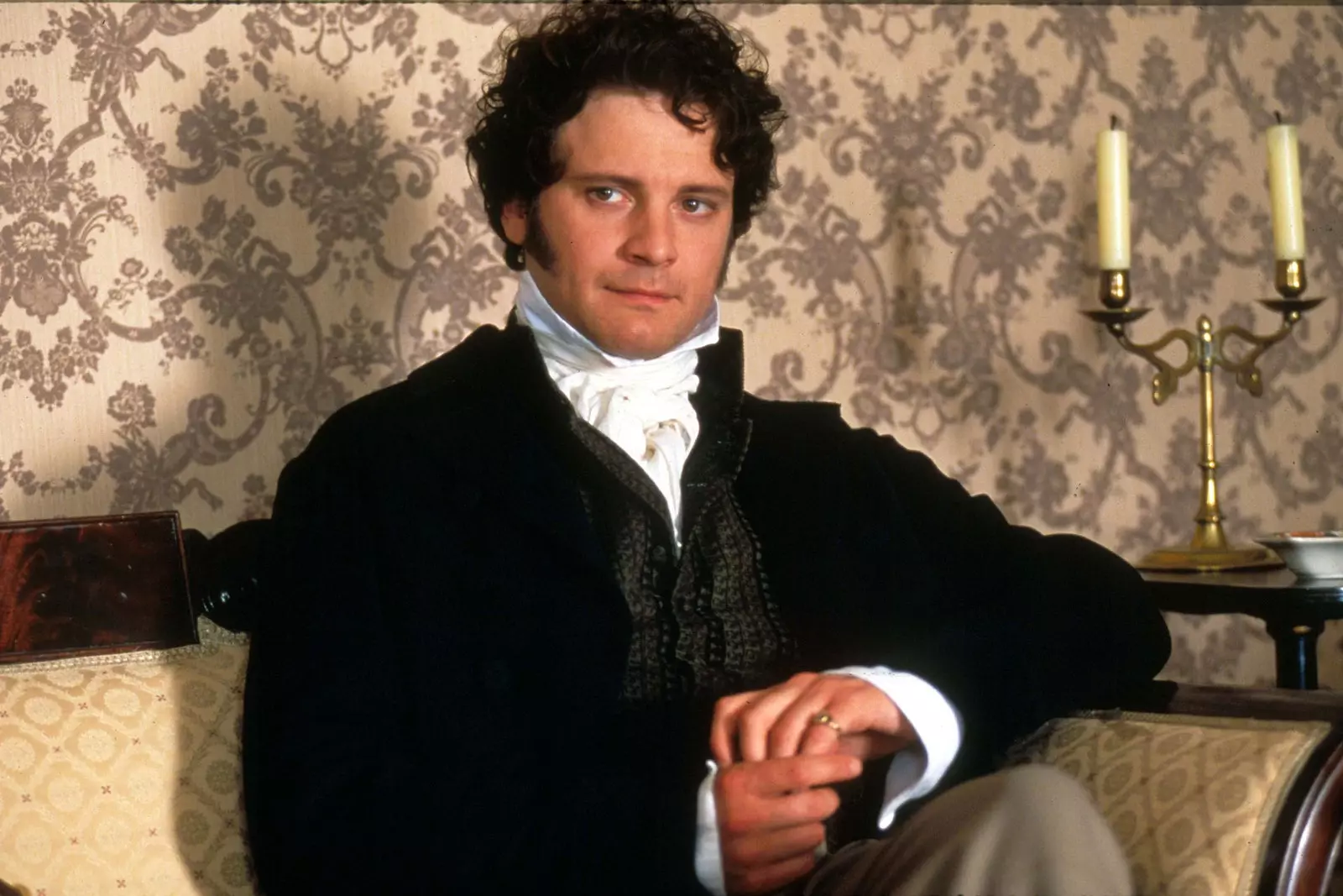 Colin Firth က Mr Darcy အဖြစ် Pride and Prejudice