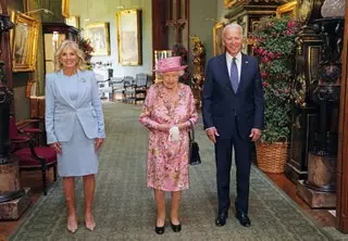 Mfumukazi ikumana ndi Purezidenti wa US Joe ndi Mkazi Woyamba Jill Biden ku Windsor Castle June 2021