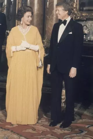 Mfumukazi ndi Purezidenti Jimmy Carter ku Buckingham Palace Meyi 1977