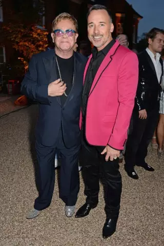 Sir Elton John at David Furnish