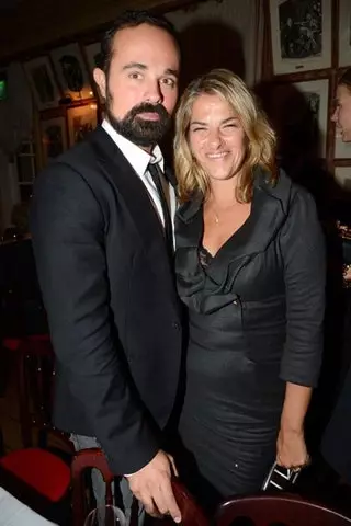 Evgeny Lebedev și Tracey Emin