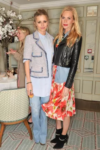 Laura Bailey thiab Poppy Delevingne