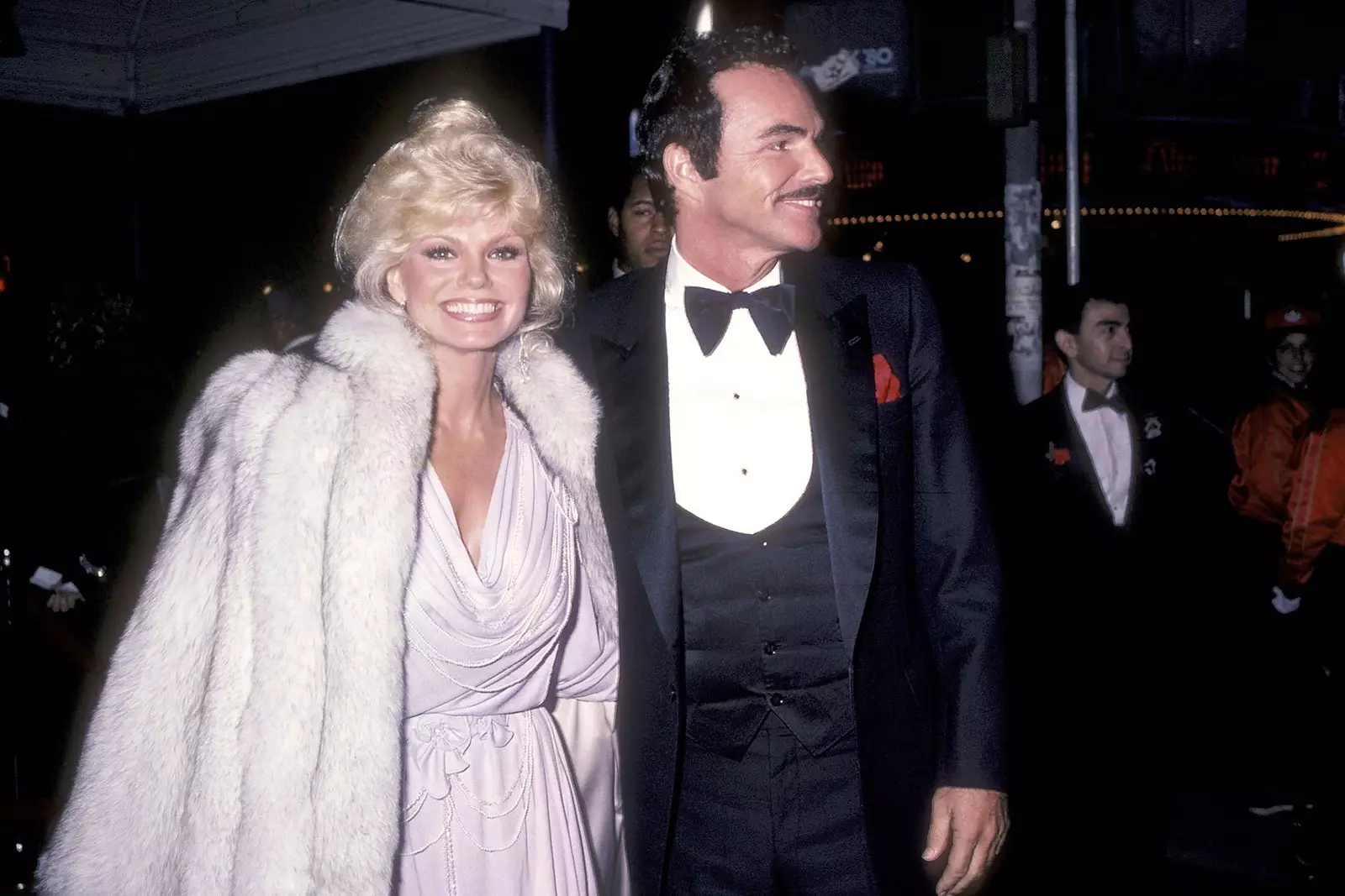 Loni Anderson e Burt Reynolds en 1984