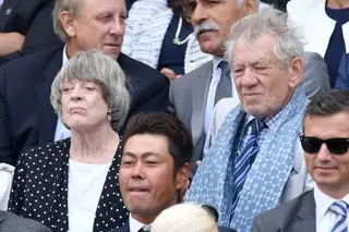 Dame Maggie Smith sareng Sir Ian McKellen