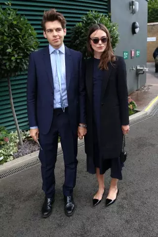 James Righton และ Keira Knightley 2014