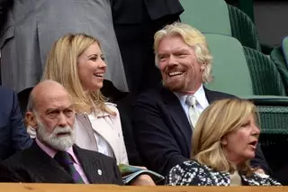 Holly Branson และ Sir Richard Branson