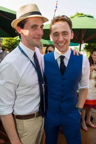 Matthew Goode kaj Tom Hiddleston