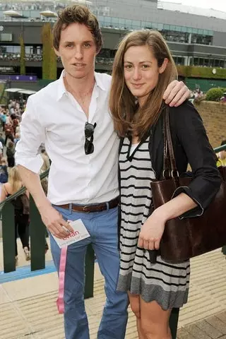 Eddie Redmayne și Hannah Bagshaw