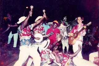 En fest på Round Hill c. 1955