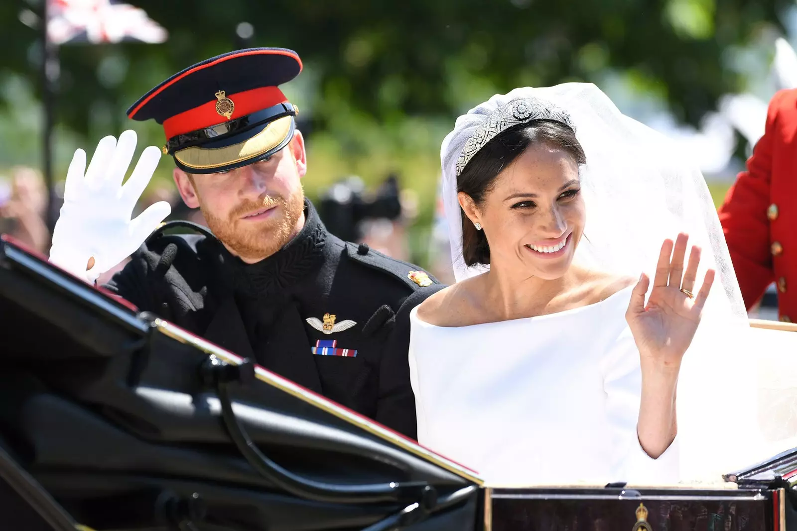 Ny Duke sy ny Duchess of Sussex tamin'ny andro mariazin'izy ireo