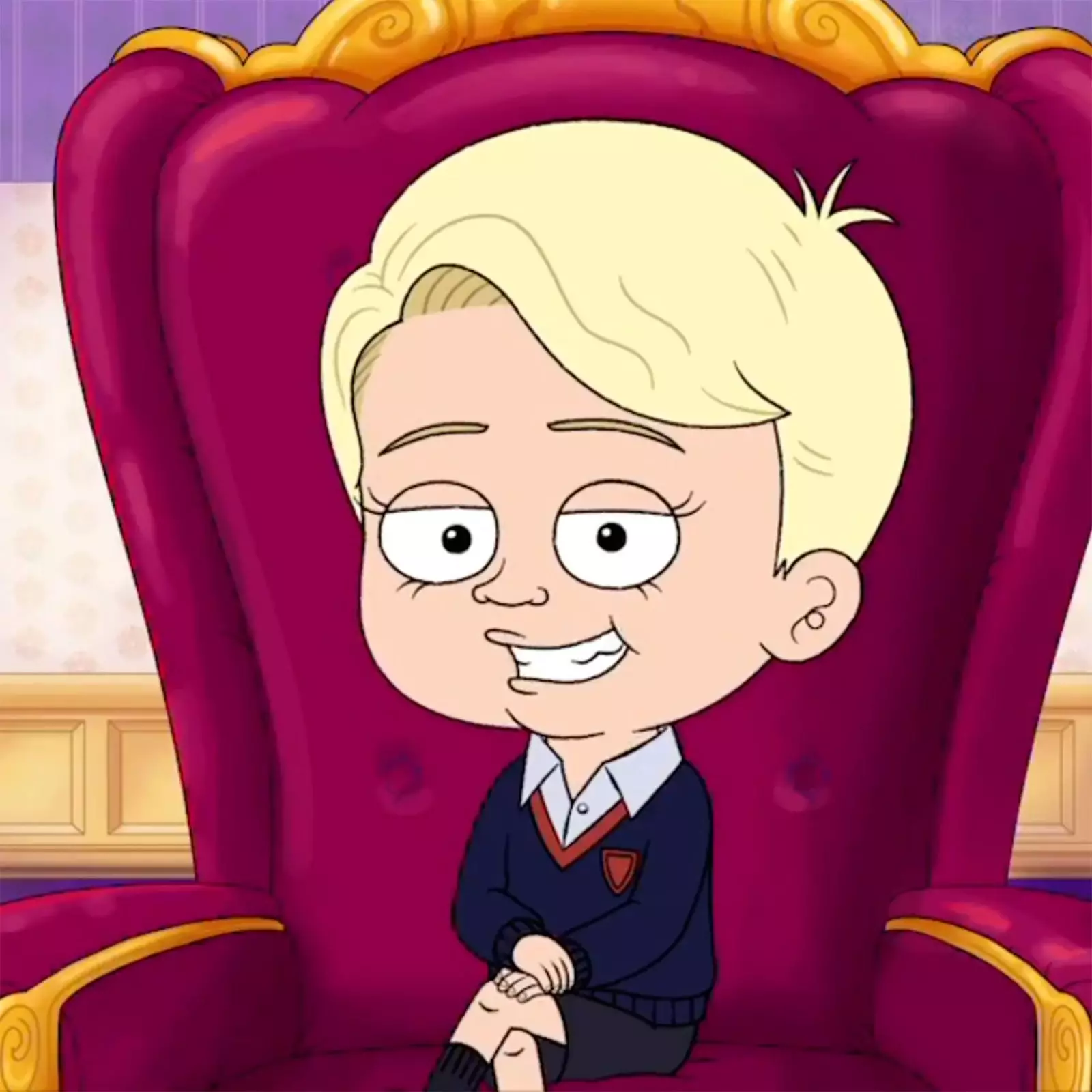 Primo sguardo alla serie di cartoni animati parodia Prince George di Gary Janetti