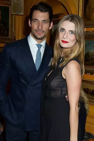 David Gandy i Mischa Barton