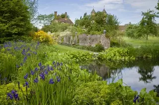 Sissinghurst Castle Garden Кент Ұлттық тресттердегі әшекей - бұл бақ келушілерді таң қалдырады...