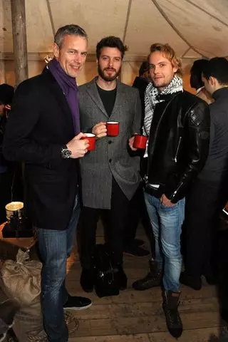 Mark Foster Rick Edwards ma Jack Fox