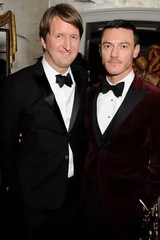 Tom Hooper y Luke Evans