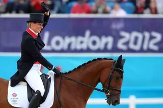 Zara Phillips na Ufalme wa Juu kwenye Michezo ya Olimpiki ya London 2012