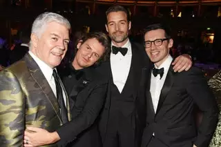 Tim Blanks Christopher Kane Patrick Grant kaj Erdem Moralioglu