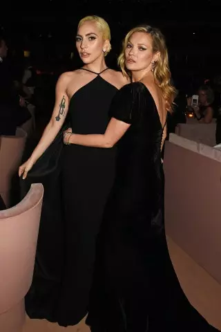 Lady Gaga dan Kate Moss