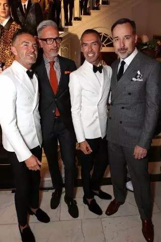 Dan Caten Patrick Cox Dean Caten na David Furnish