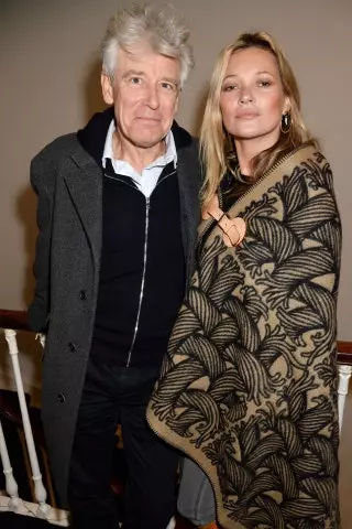 Adam Clayton i Kate Moss