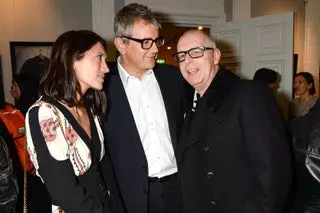 Hikari Yokoyam Jay Jopling og Neil Tennant