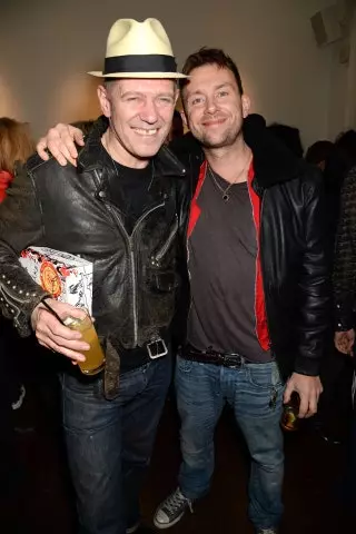 Paul Simonon i Damon Albarn