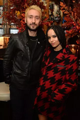 Jimmy Giannopoulos en Zoe Kravitz