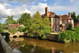 Groombridge Place Gardens Kent Fale o le aiga Bodle O le isi fale sa fa'aalia iloga i ata tifaga o le...