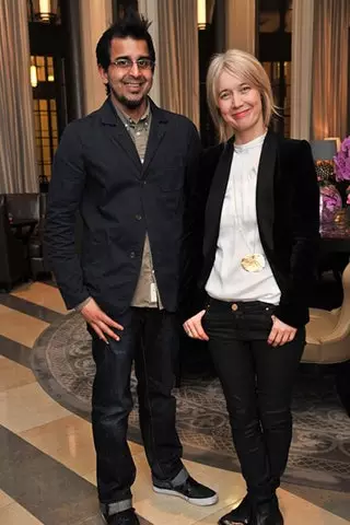 Madani Younis and Justine Simons