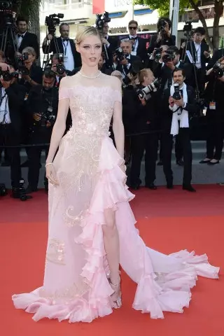 Coco Rocha en Georges Hobeika Couture ĉe Festivalo de Cannes 2017