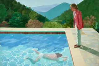 David Hockney ntawm Tate Britain