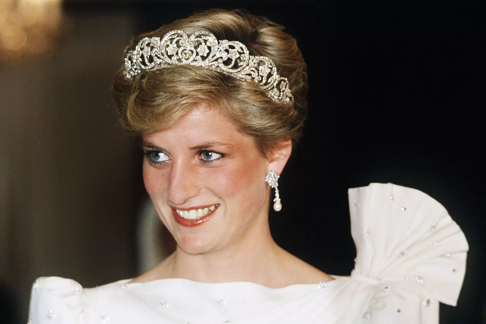 Diana Prinses fan Wales 1986