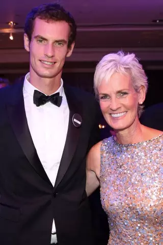 Andy Murray og Judy Murray