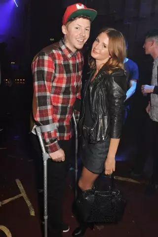 Professor Green en Millie Mackintosh