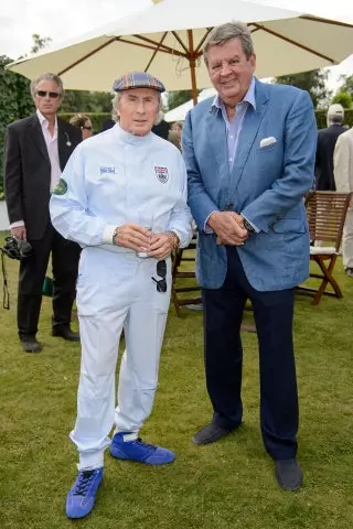 Sir Jackie Stewart y Johann Rupert