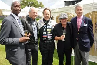 Edwin Moses Ron Dennis Earl of March 和 Kinrara Brian Johnson 和 Arnaud Bamberger