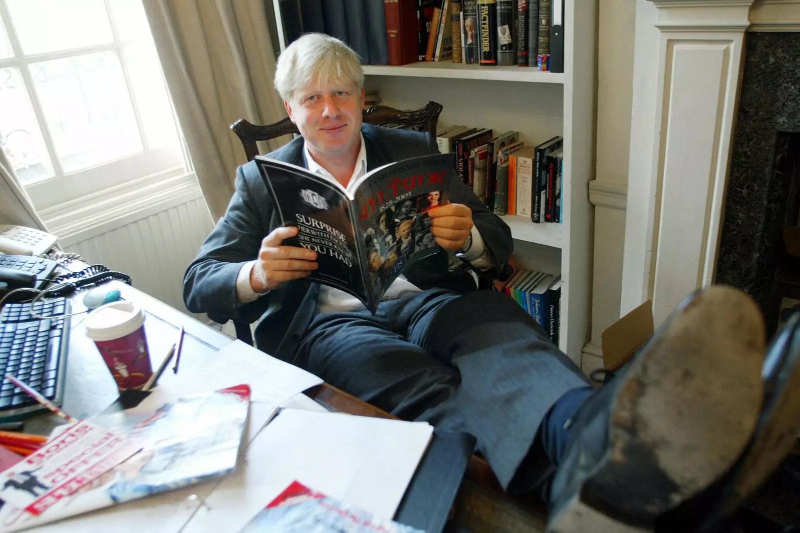 Boris Jonson o'sha paytda The Spectator muharriri edi