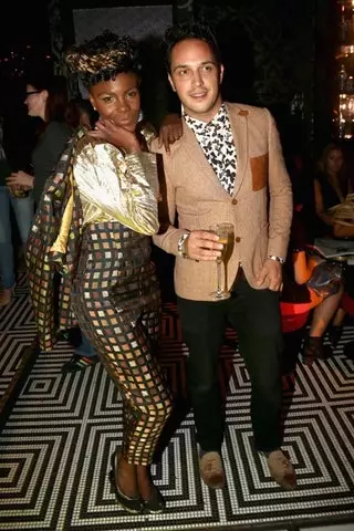 Shingai Shoniwa en Dan Smith