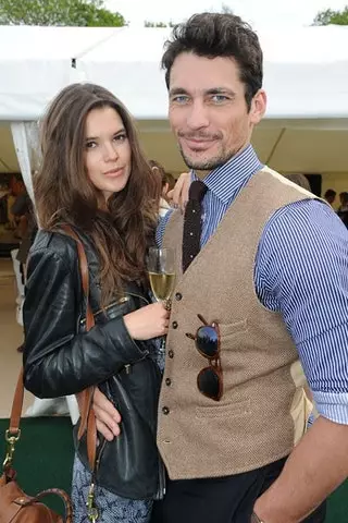 David Gandy és Sarah Ann Macklin