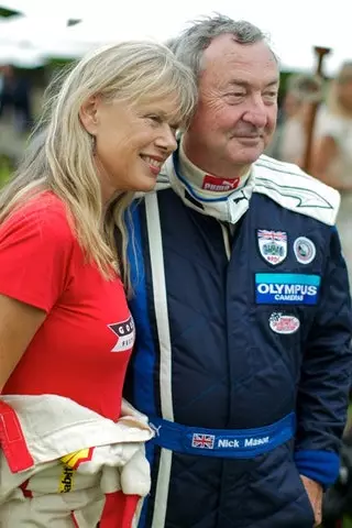 Annette Mason an Nick Mason