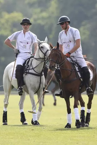 Hertog van Cambridge en prins Harry