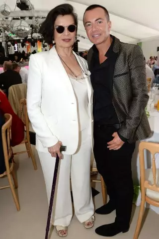 Bianca Jagger ndi Julian Macdonald