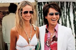 Lady Victoria Hervey och Andy Wong